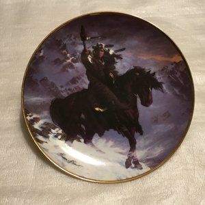 Franklin Mint. | Art | Spirit Of The West Wind By Hermon Adams ...